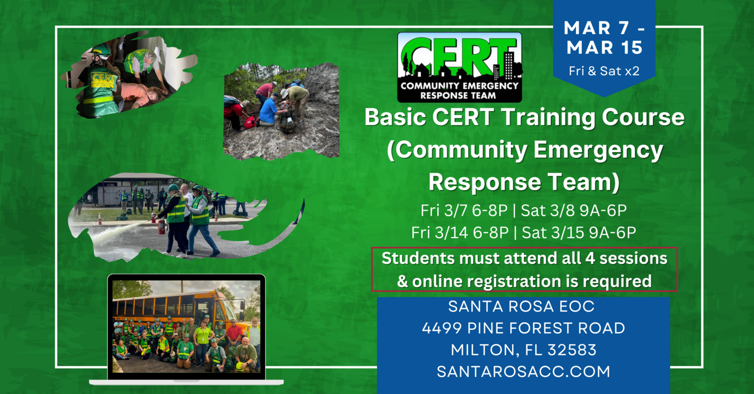 Basic CERT Training ClassSanta Rosa County FL Citizen Corps